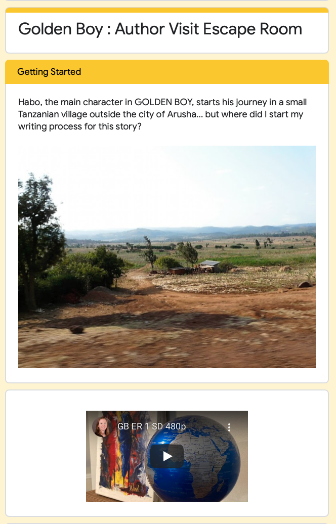 Author Visits | Tara Sullivan